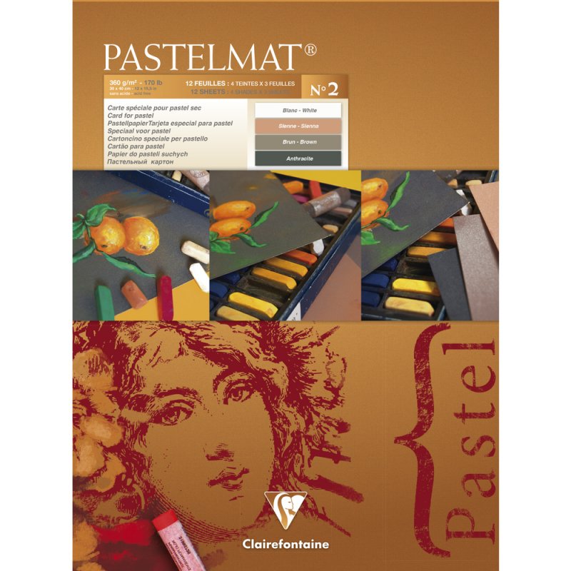 Global Distribution European Art Supplies Clairefontaine Pastelmat No. 2...