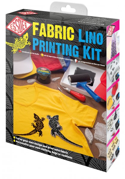 Global Distribution European Art Supplies Essdee Fabric Lino Printing Kit