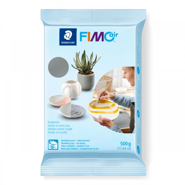 Global Distribution European Art Supplies FIMO Air Basic 500g. - Grey