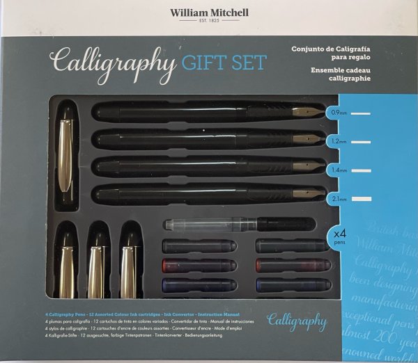 Global Distribution European Art Supplies William Mitchell Calligraphy G...